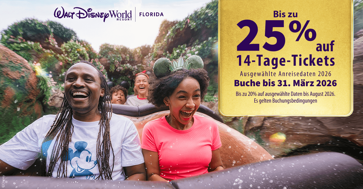 Magic Tickets für Walt Disney World: nie wieder zu viel bezahlen!