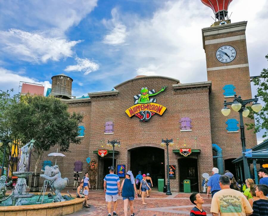 Muppet Courtyard in Disney's Hollywood Studios