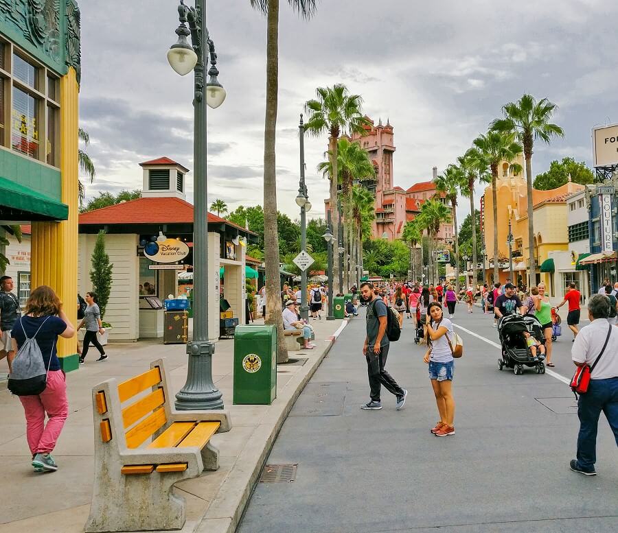 Sunset Boulevard in Disney's Hollywood Studios