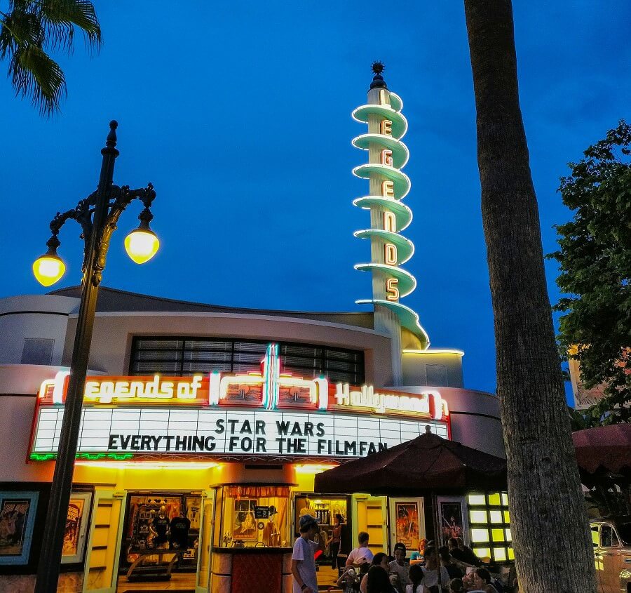Sunset Boulevard in Disney's Hollywood Studios