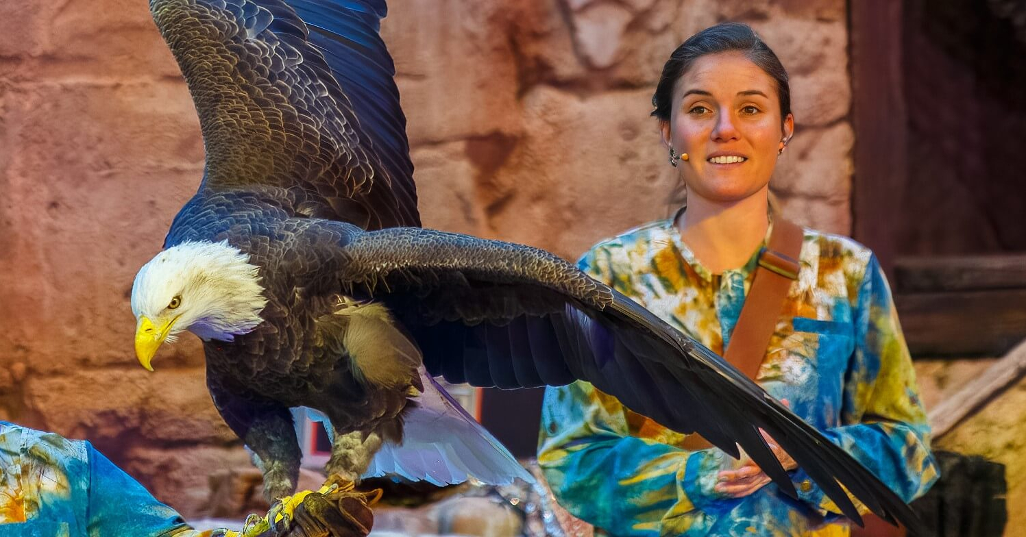 Disney Feathered Friends in Flight - Vogelflugshow im Animal Kingdom
