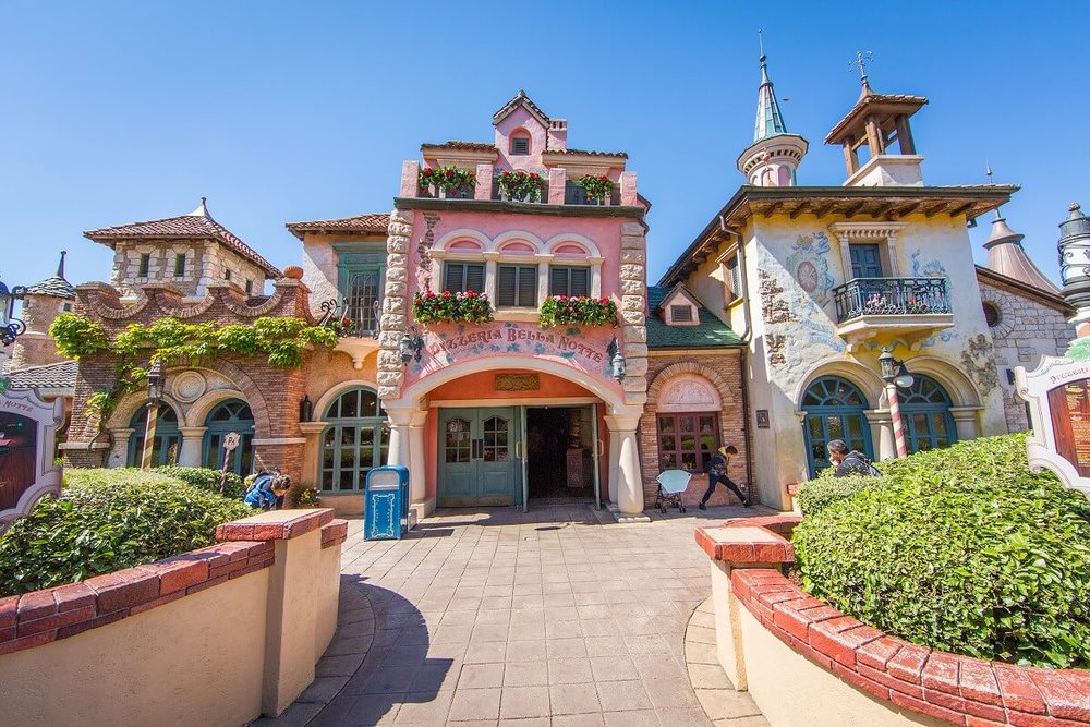 Restaurant Pizzeria Bella Notte - Fast Food im Disneyland