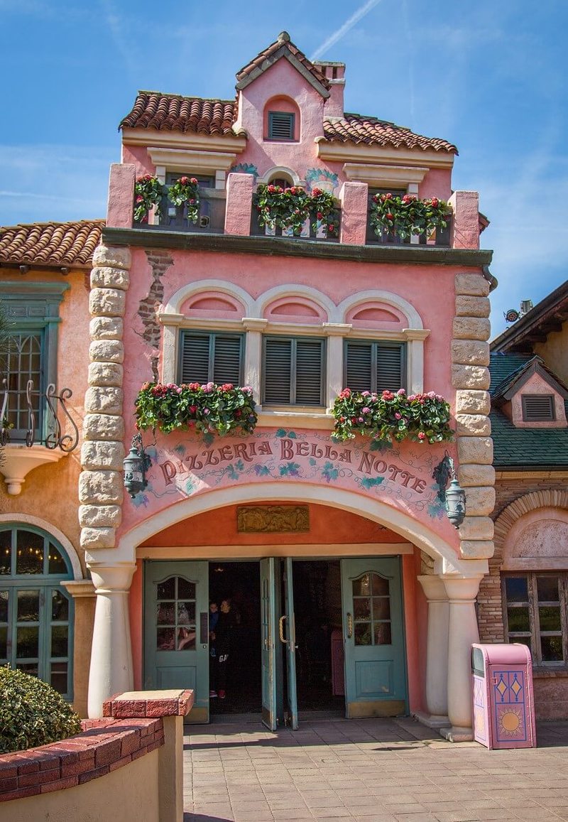 Restaurant Pizzeria Bella Notte - Fast Food im Disneyland