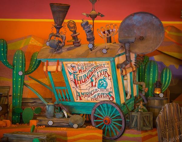 Schießbude Rustler Roundup Shootin' Gallery