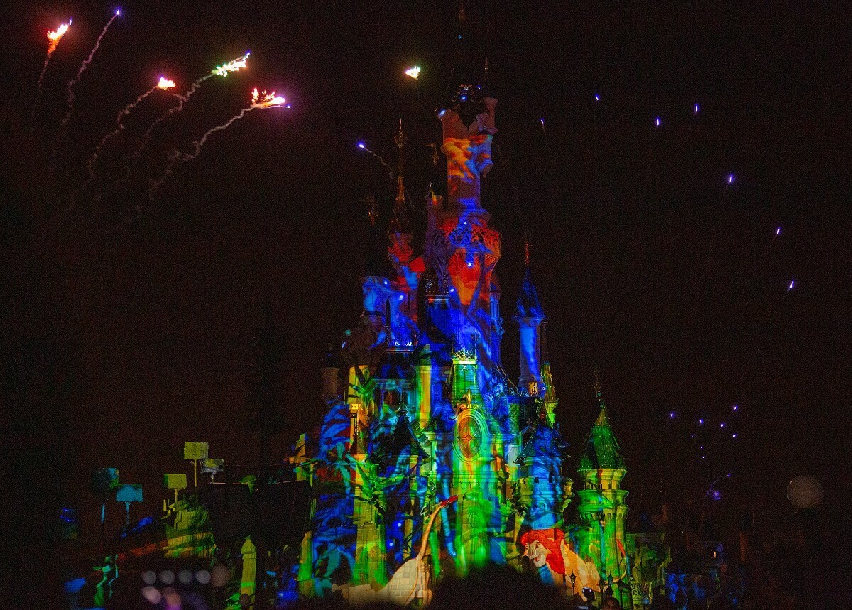 Disney Illuminations in Disneyland Paris: Abendshow
